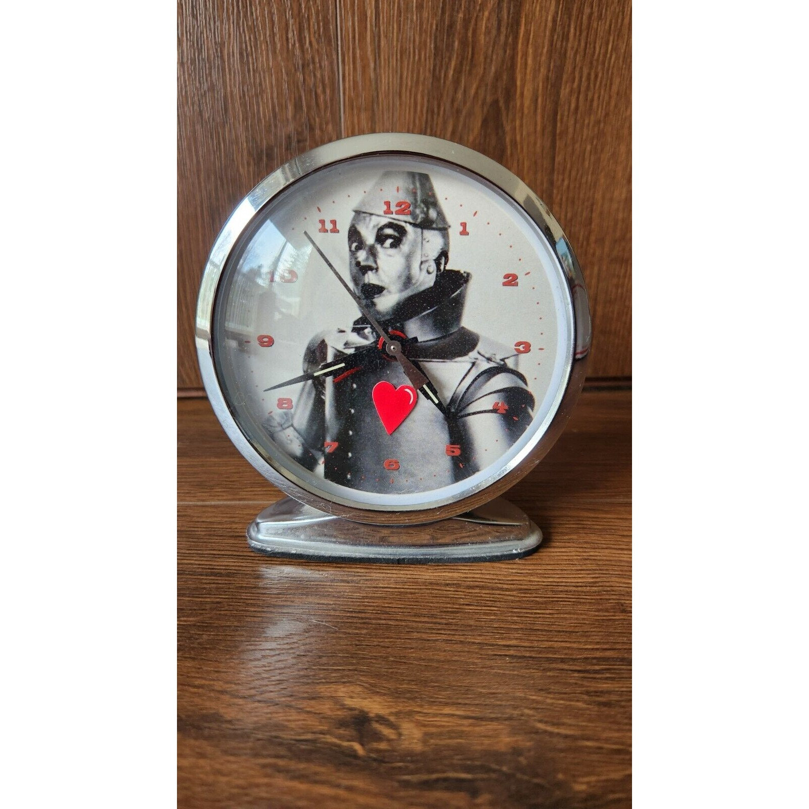 Vintage the Wizard of Oz Wind up Clock Tin Man Clock functional - Etsy