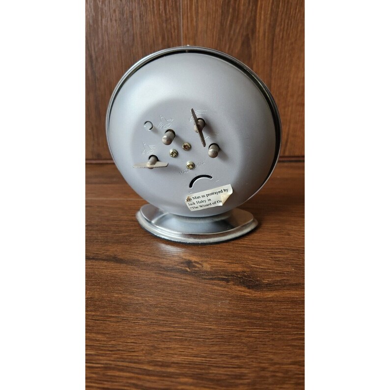 Vintage the Wizard of Oz Wind up Clock Tin Man Clock functional - Etsy