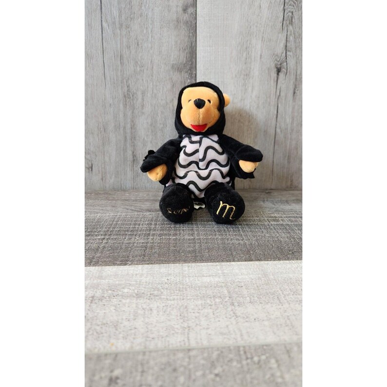 Disney Store Winnie the Pooh Scorpio Astrology Zodiac Beanie Bean Bag ...