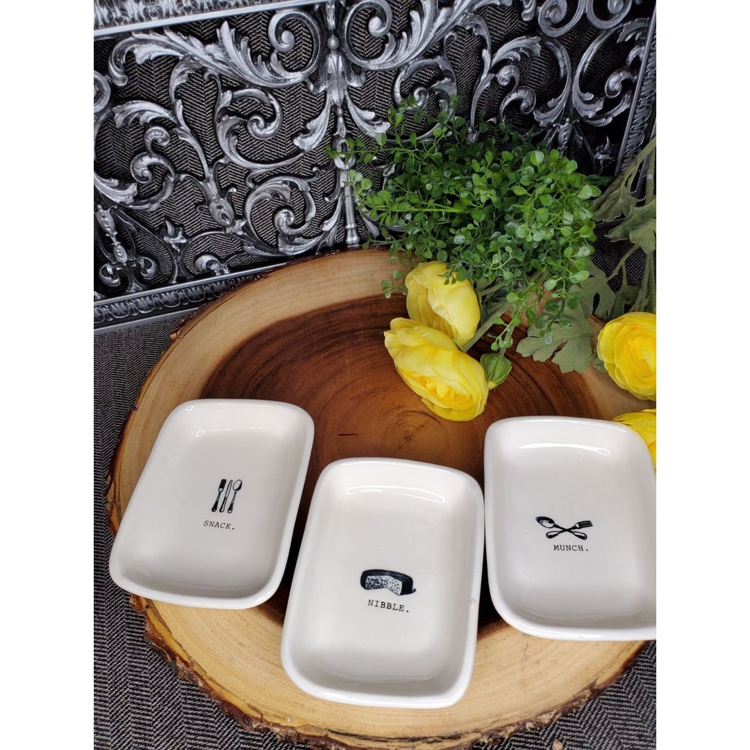 Rae Dunn Snack Nibble Munch Serving - Etsy