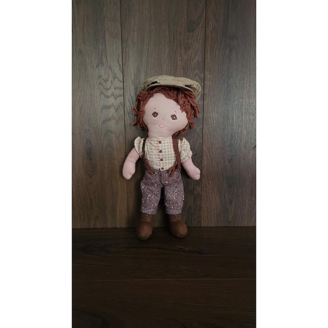 Vintage 1970’s Knickerbocker Dolls of Distinction 15” Tom Sawyer Rag ...