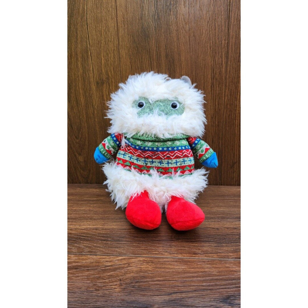 Hallmark Betty the Yeti Plush Doll Toy Stuffed Animal Beanie Christmas ...