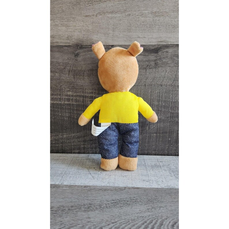 PBS Kids Arthur Stuffed Plush Doll Lovey Character Aardvark 8" - Etsy
