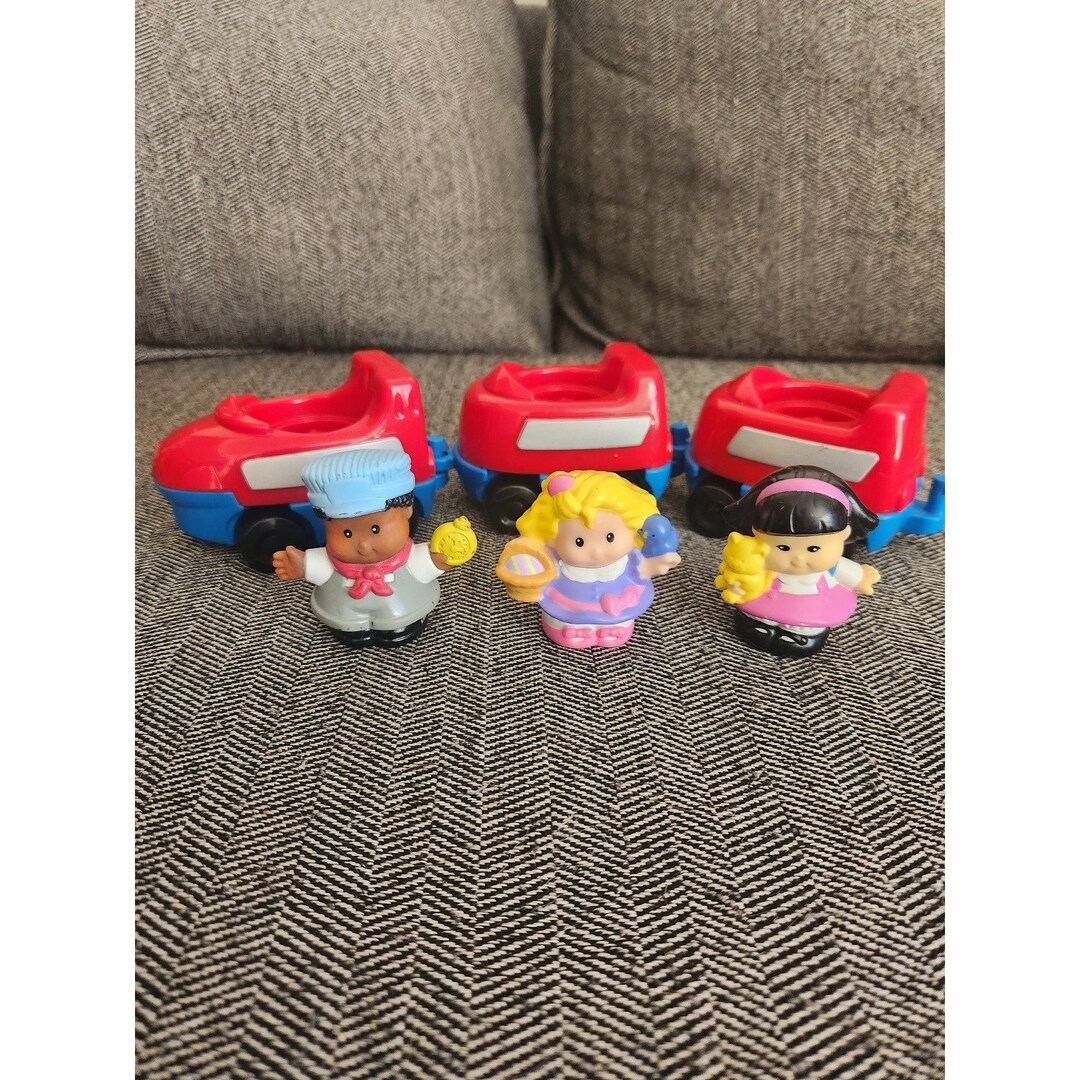 Fisher Price Little People Train Set With Conductor and People - Etsy