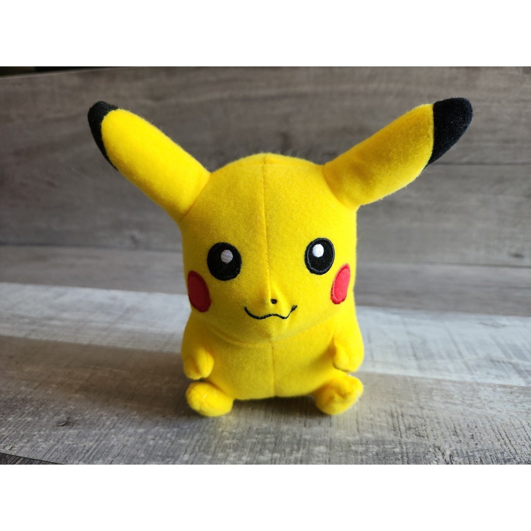 Pokemon Pikachu Stuffed Animal Plush Etsy Pokemon Pikachu Stuffed Animal Plush Etsy