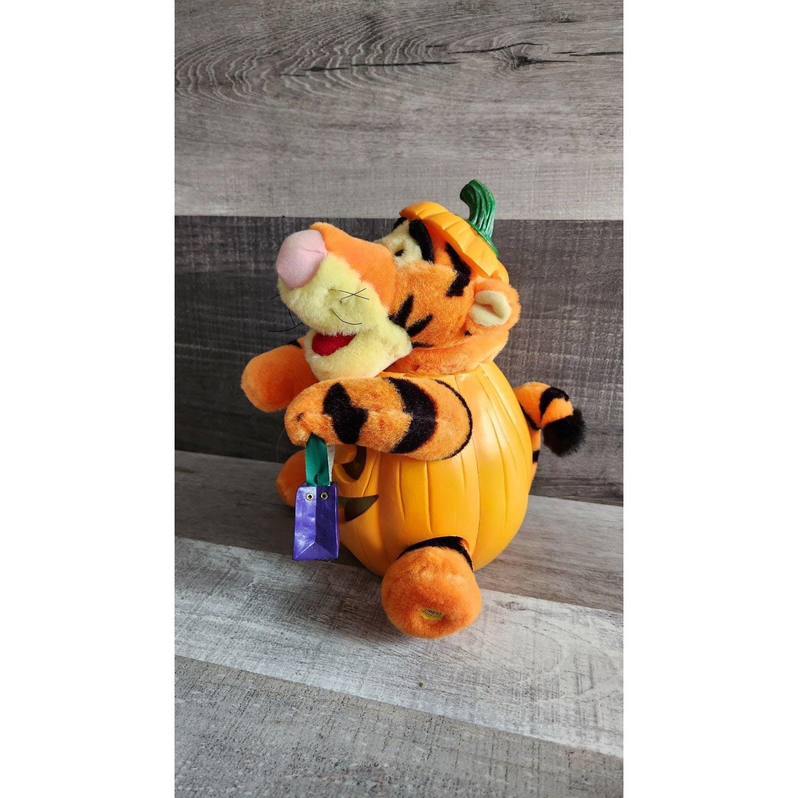 Vintage Gemmy Disney Tigger Halloween Jack-o-lantern Plush (non ...