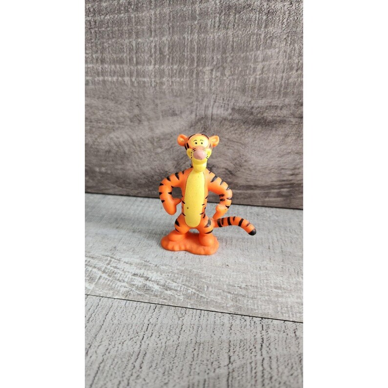 Vintage Disney Winnie the Pooh Tigger Miniature Vinyl Figurine 1B - Etsy