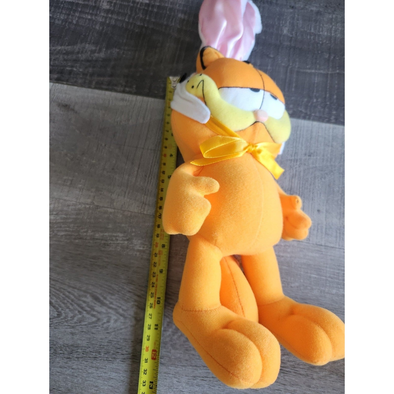 Vintage Garfield Cat Easter Bunny Rabbit Ears Plush Play by Play PAWS ...