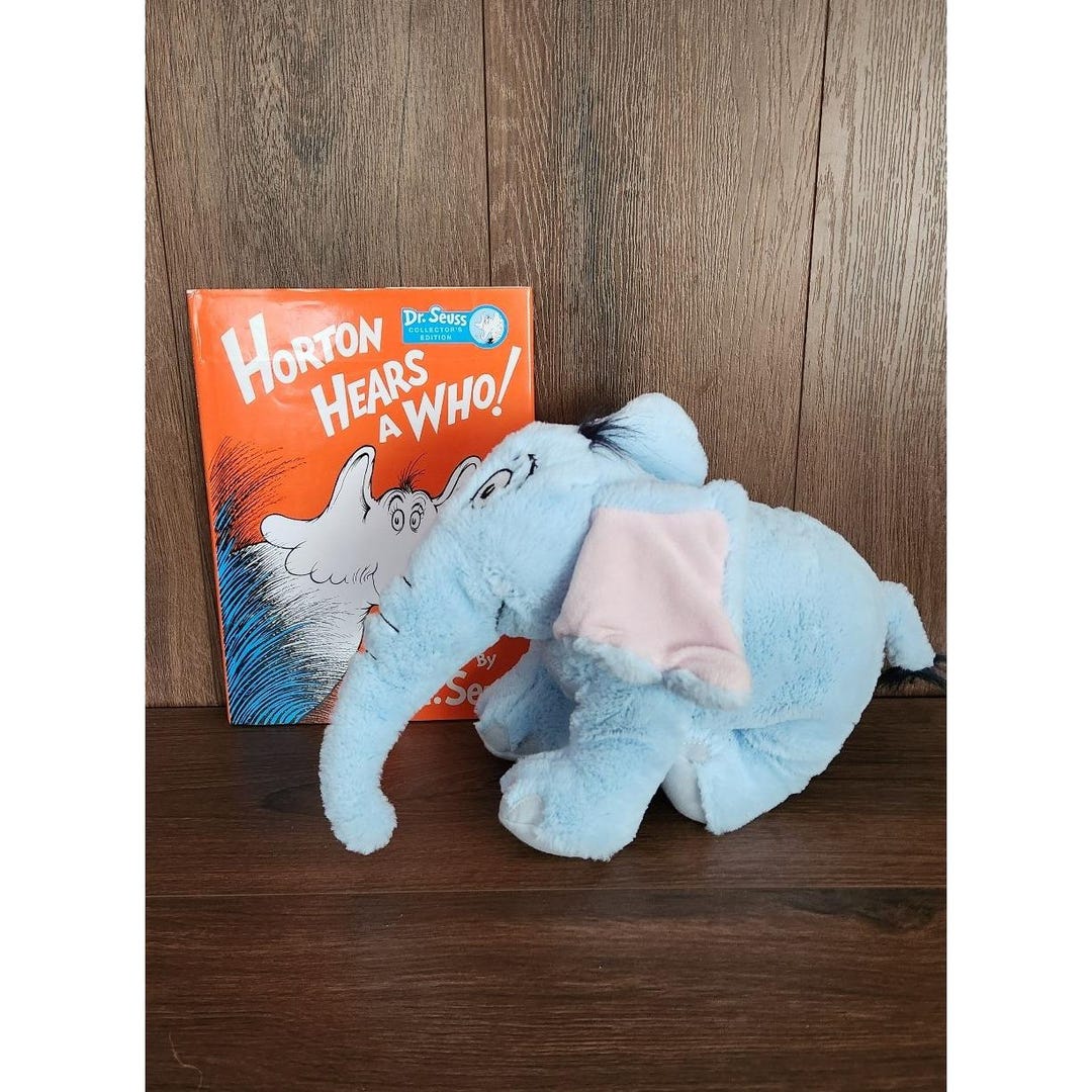 Dr. Seuss Horton Hears a Who! Book and Stuffed Animal Plush Kohl's ...