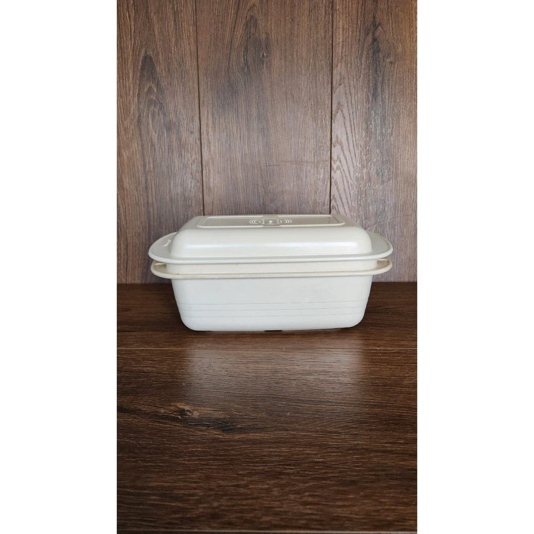 Vintage Tupperware Ultra 21 Loaf Pan Baking Dish Lid 3/4 Quart Size - Etsy