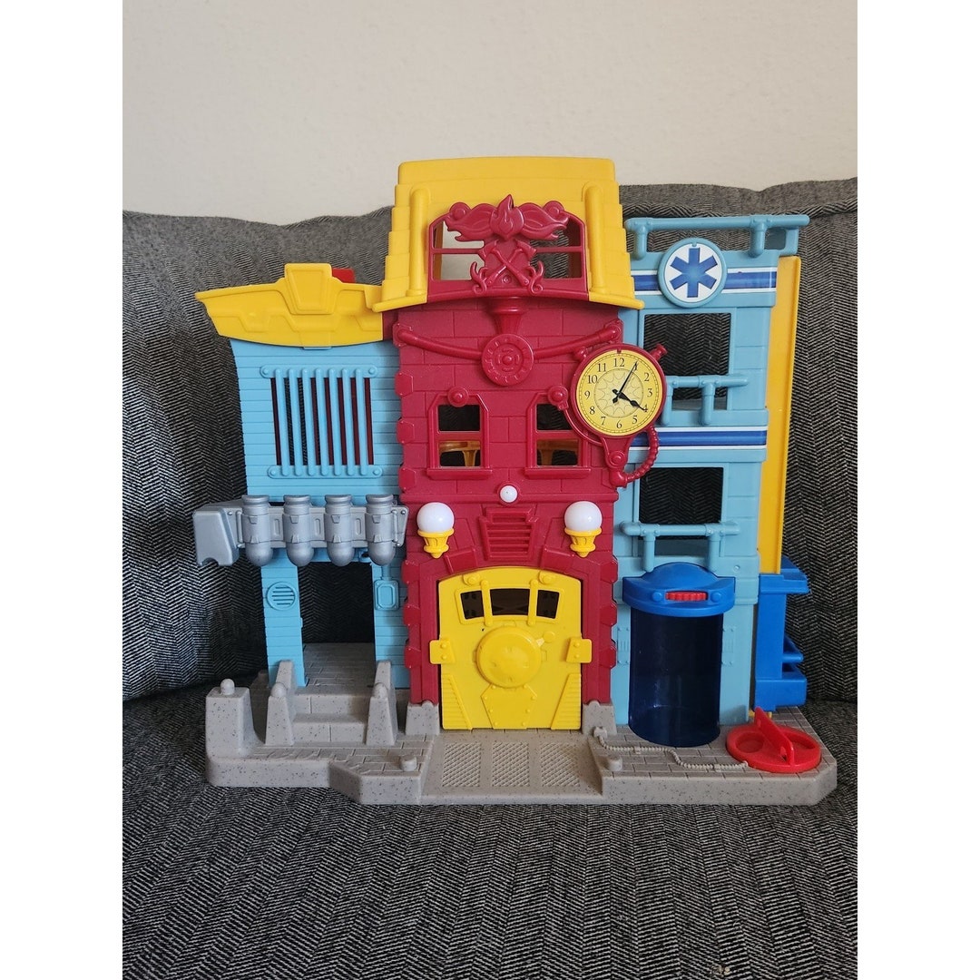 Imaginext Rescue City Center Fire Station - Etsy