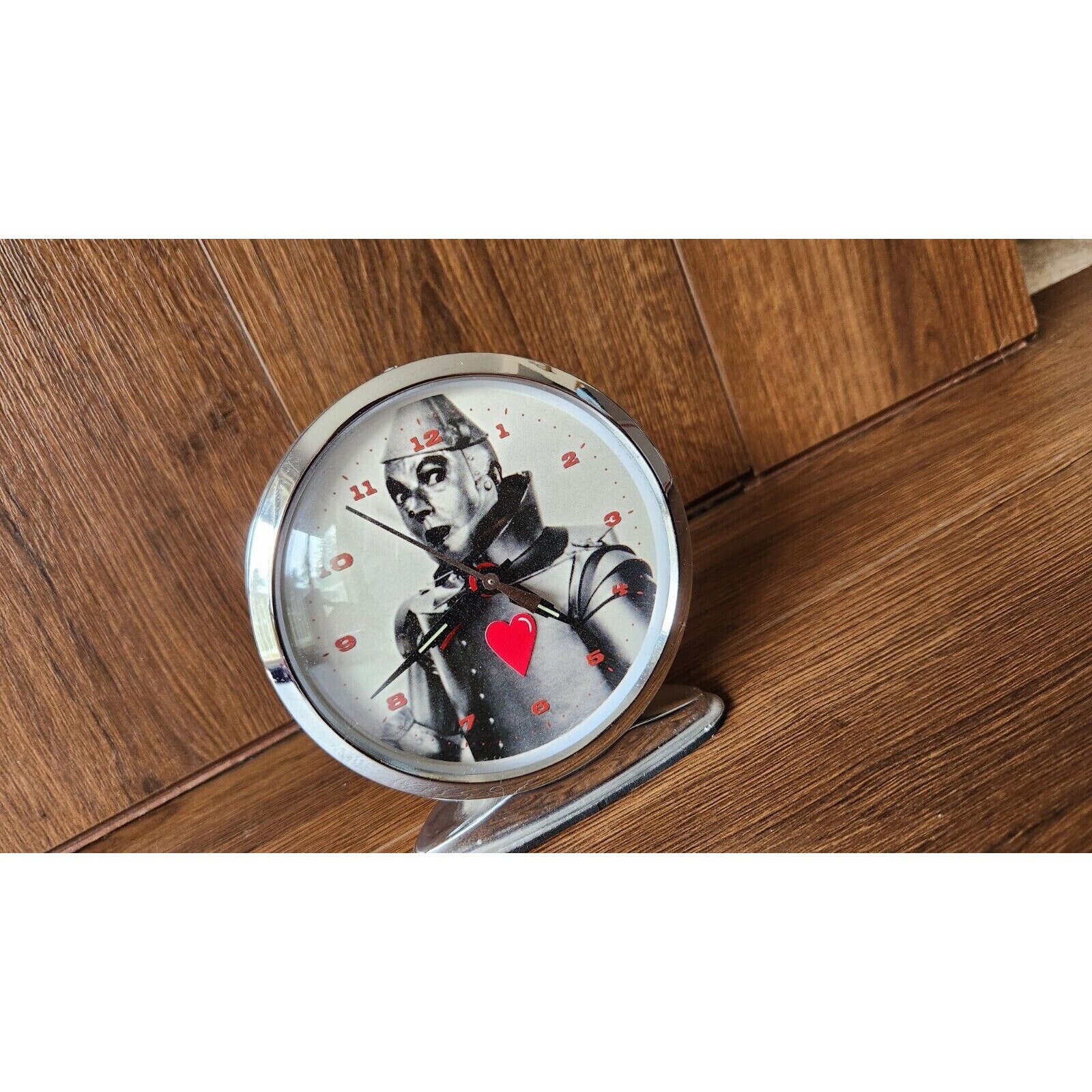 Vintage the Wizard of Oz Wind up Clock Tin Man Clock functional - Etsy