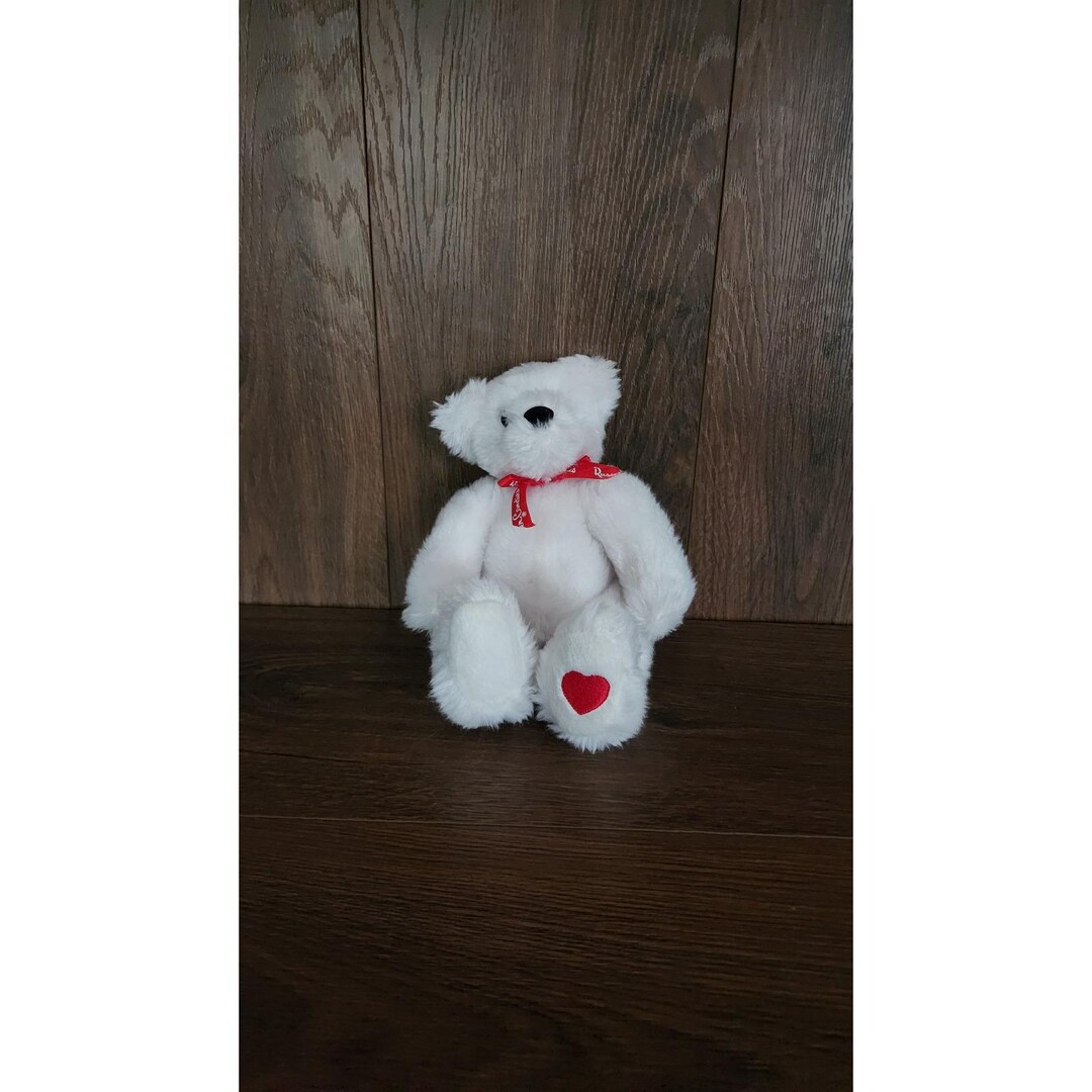 Premium Image Group Russell Stover Candies White Bear Plush Stuffed ...