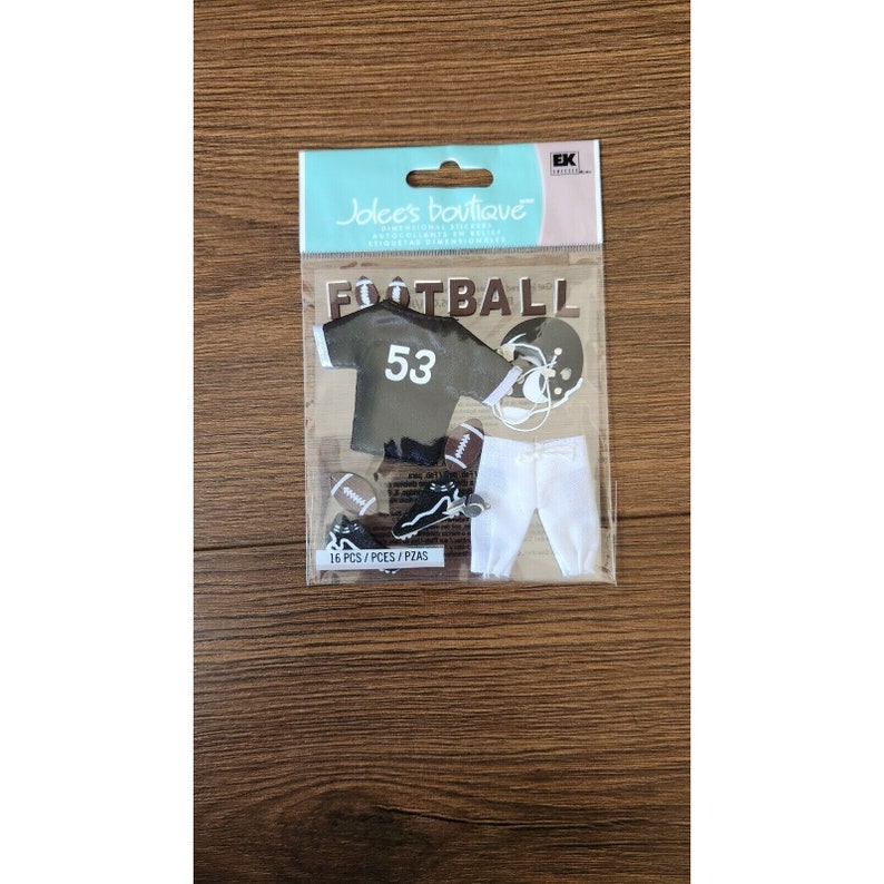 Jolee's Boutique Pep Rally Football Sport's Scrapbook Dimensional ...