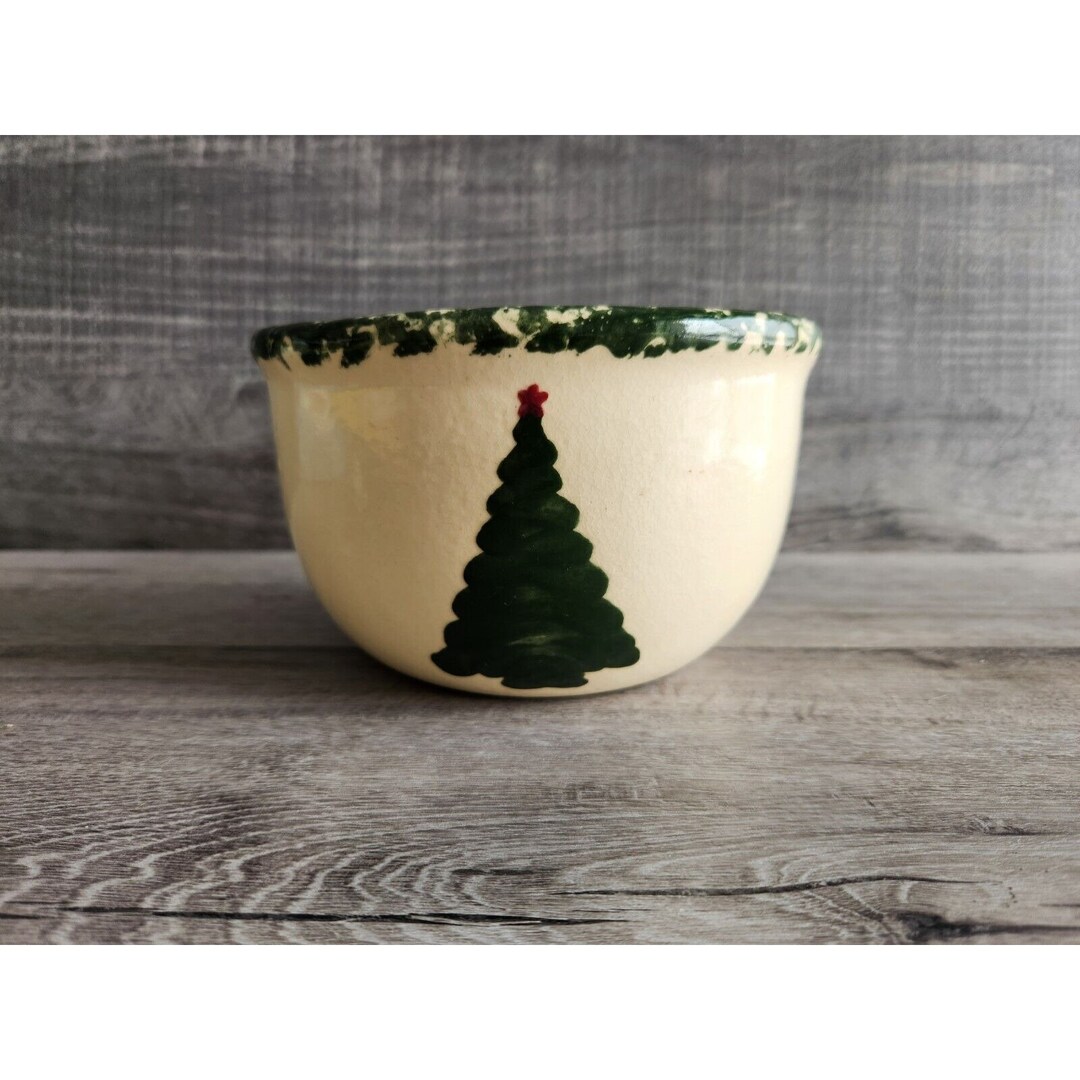 6.5" Christmas Tree Bowl Christmas Decor Holiday Bowl - Etsy