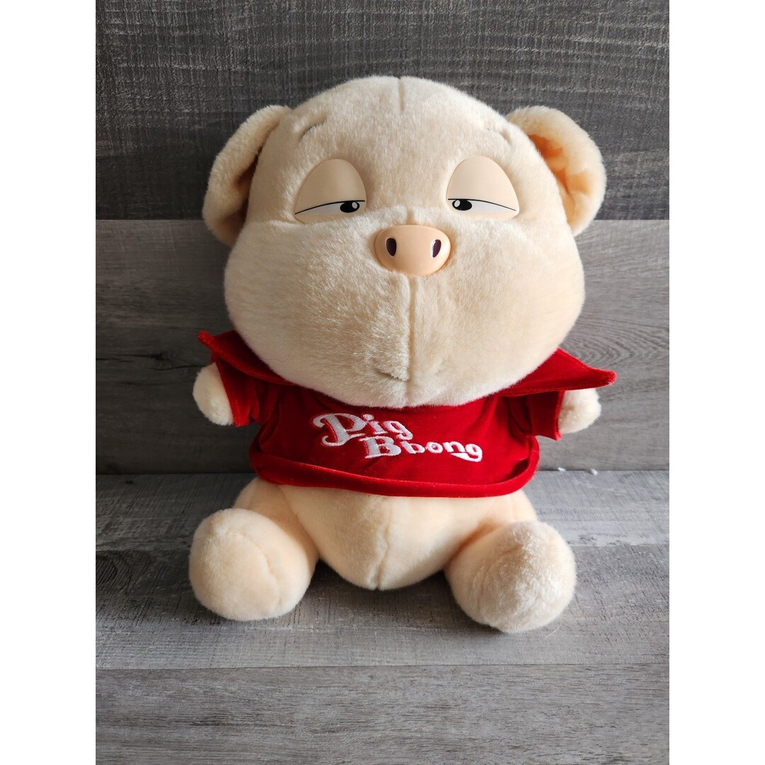 Korean Pig Bbong Stuffed Animal Plush - Etsy