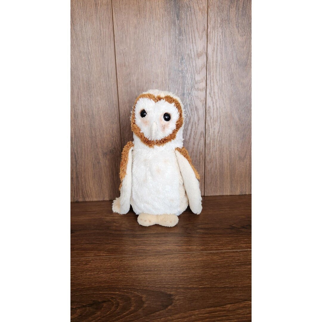 Douglas Rafter Barn Owl Stuffed Animal Realistic Woodland Plush Toy - Etsy