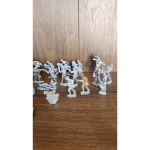 Lead Soldiers Lot Cast Military Toys Unpainted WW1 Antique War Toy ...