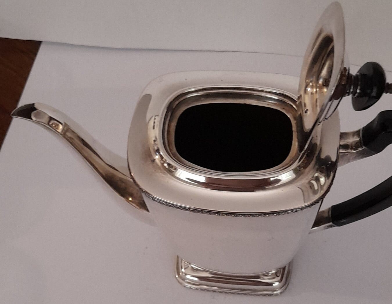 Vintage 'rodd' HECWORTH Art Deco Silver Plated Coffee Pot/old Sheffield ...
