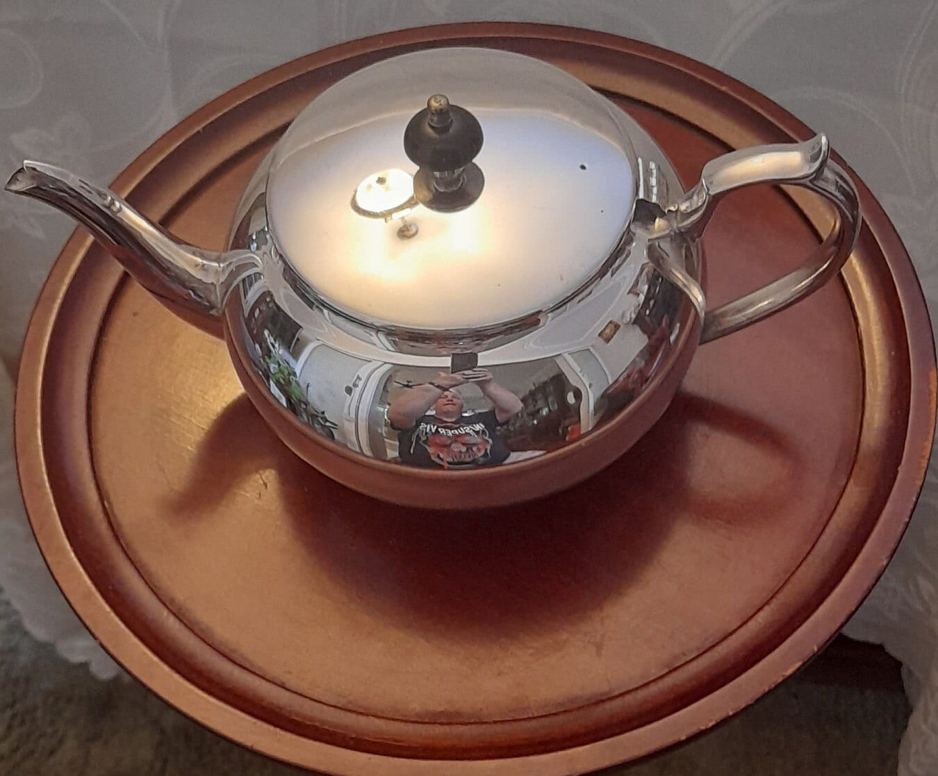 Vintage 'luke' Paramount Triple Plate Silver Plated Teapot/classic ...