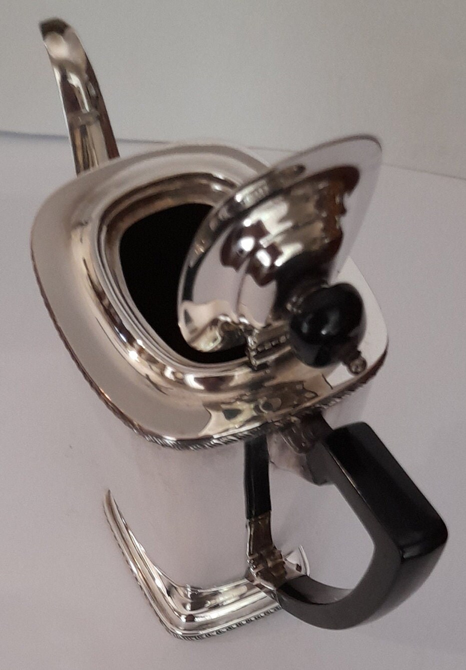 Vintage 'rodd' HECWORTH Art Deco Silver Plated Coffee Pot/old Sheffield ...