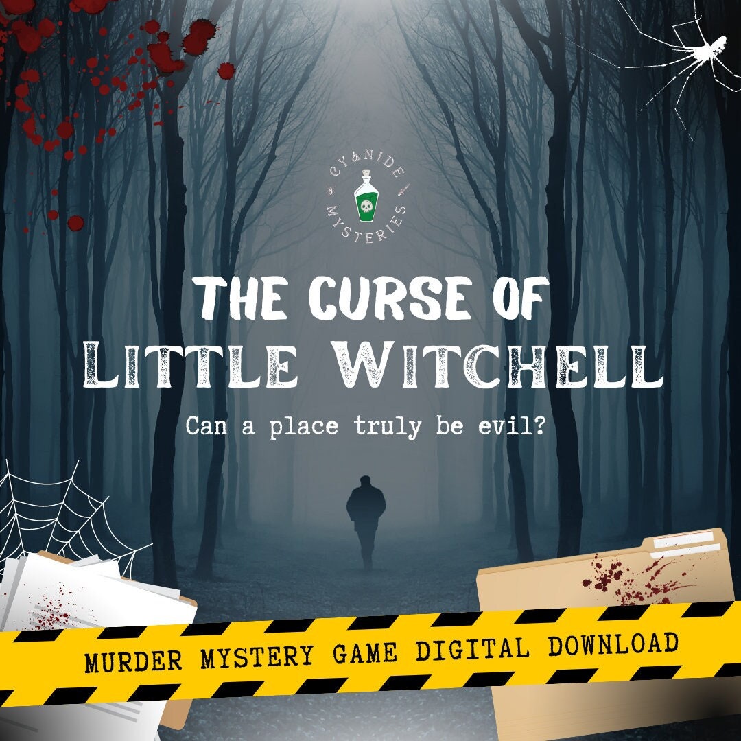 Digital Download the Curse of Little Witchell Printable Cold Case File ...