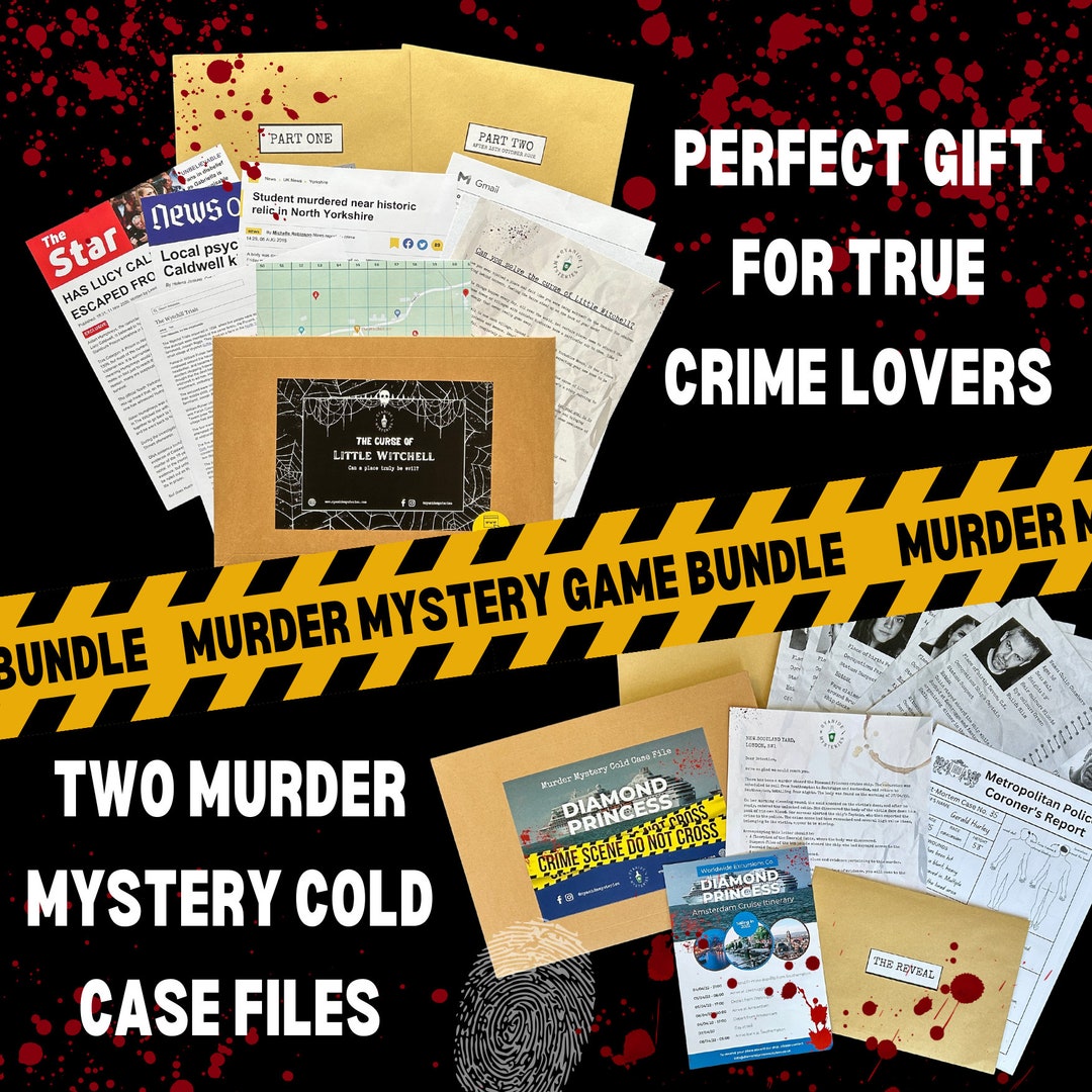 Cold Case File Bundle Detective Investigation Diamond Princess Murder ...