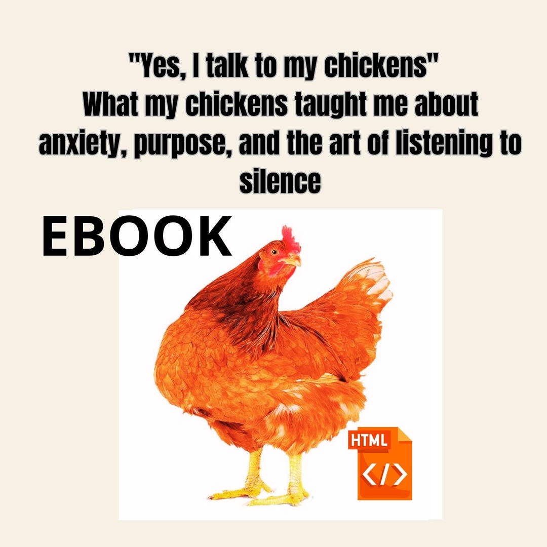 Yes, I Talk to My Chickens. - Etsy