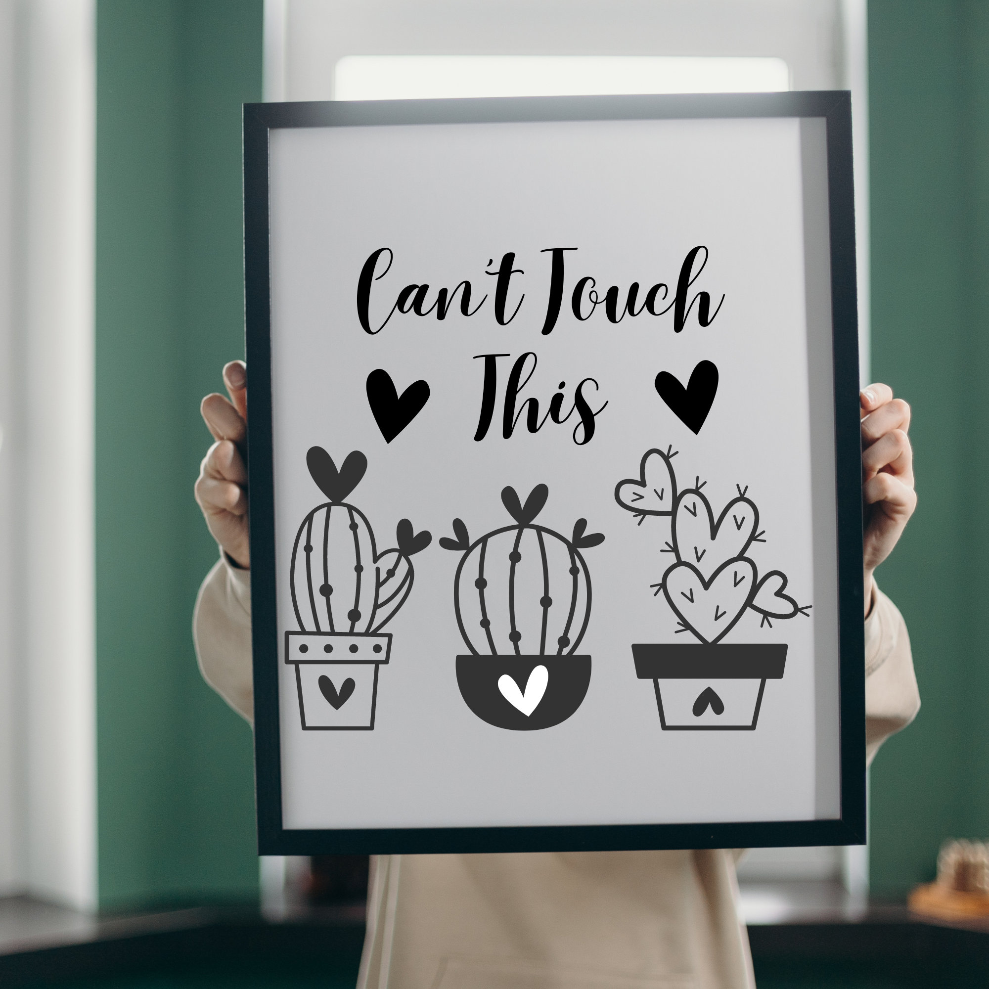 Can't Touch This Cactus SVG/PNG/JPG - Etsy