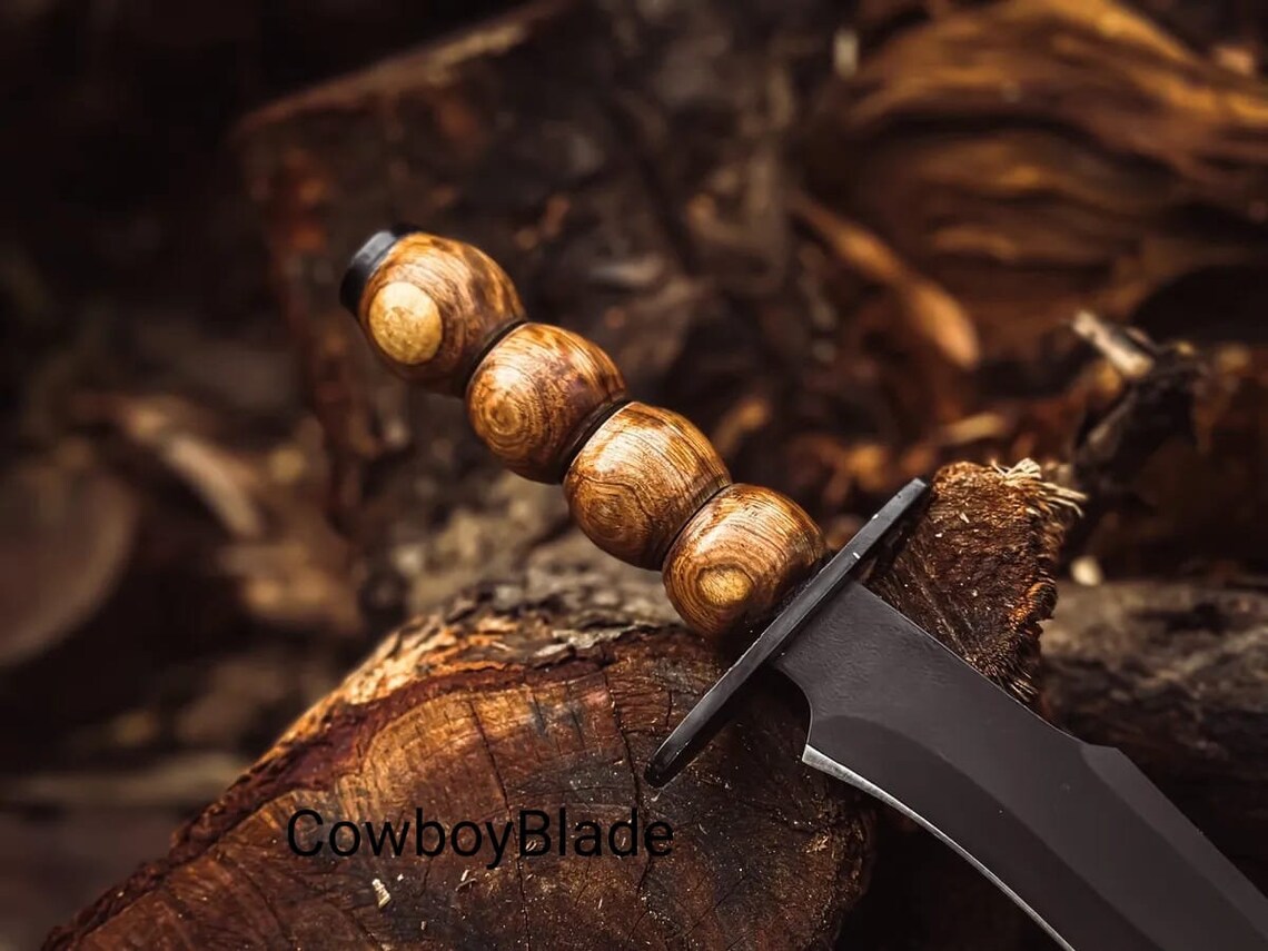 Custom Handmade Stainless Steel Hunting Bowie Knife Powder - Etsy