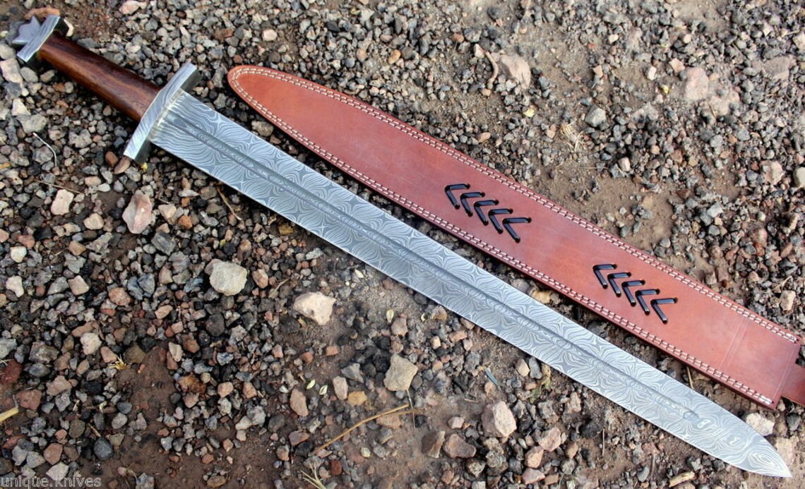 Handmade Sword 32 Inches Long Custom Made Katana Rose Wood - Etsy