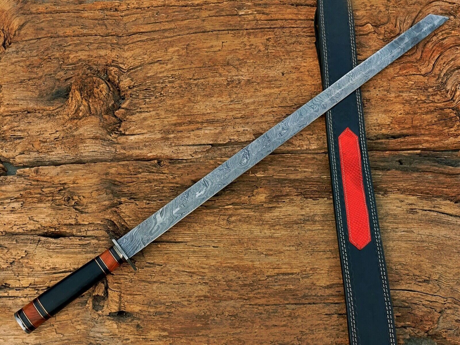 38 Full Tang Japanese Ninja Katana Sword , Custom Made Sword, Hand ...