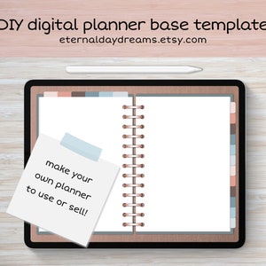 EDITABLE Digital Planner Commercial Use Template Keynote - Etsy