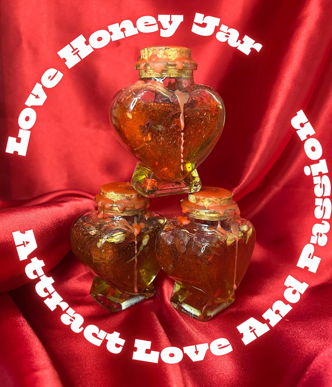 Honey Jar Love Spell *ships to You* - Etsy