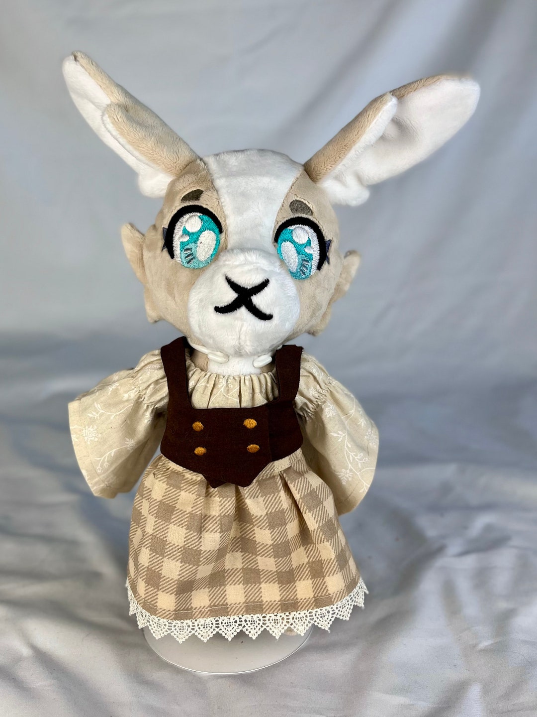 Rabbit Plush in Renaissance Outfit ~ Handmade Plush - Etsy