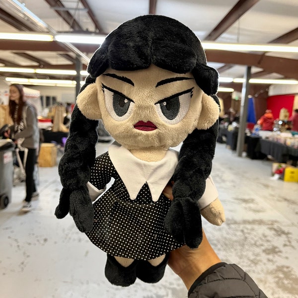Wednesday Plush - Etsy