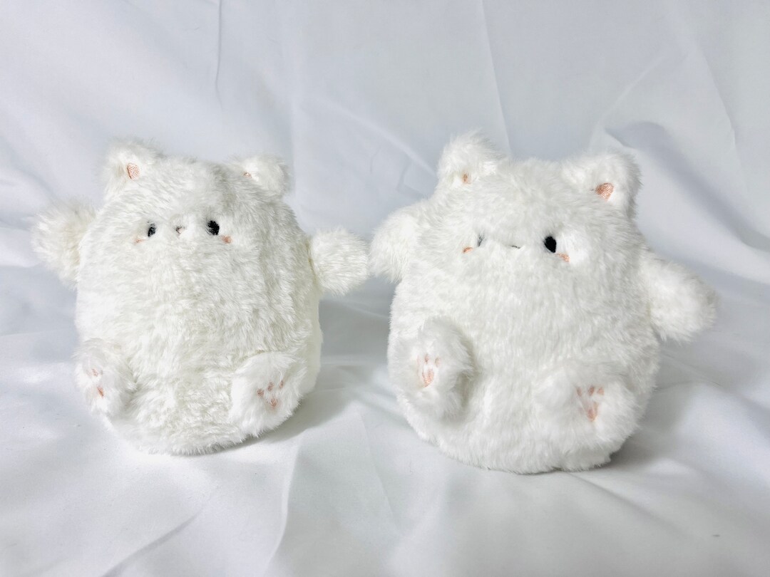Cat Puff Kawaii Plush Custom Handmade Plushy - Etsy