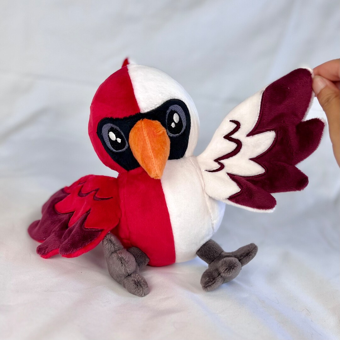 Cardinal Bird Plush READY TO SHIP - Etsy