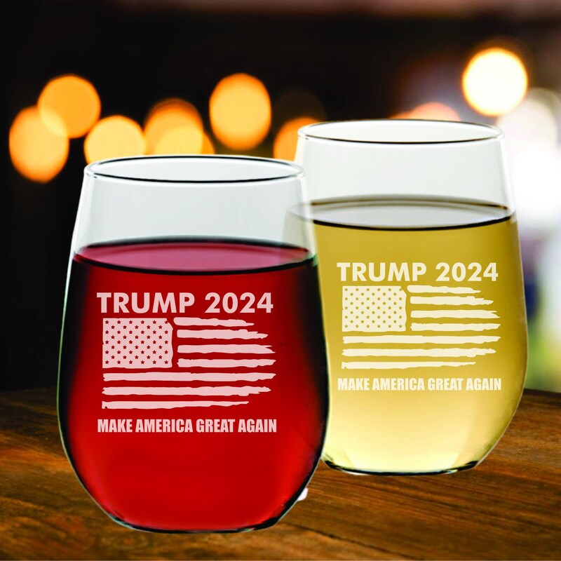 Trump Wine Glass - Etsy