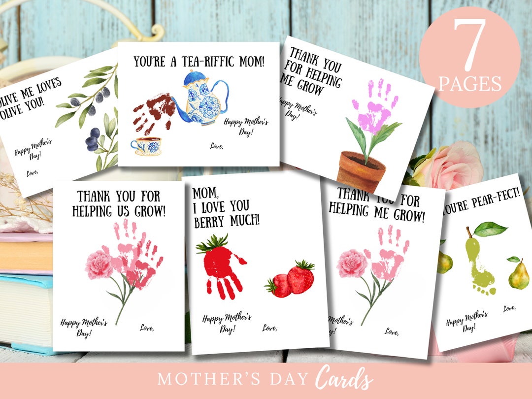 Preschool Mother's Day Crafts, Mother's Day Handprint Craft, Handprint ...