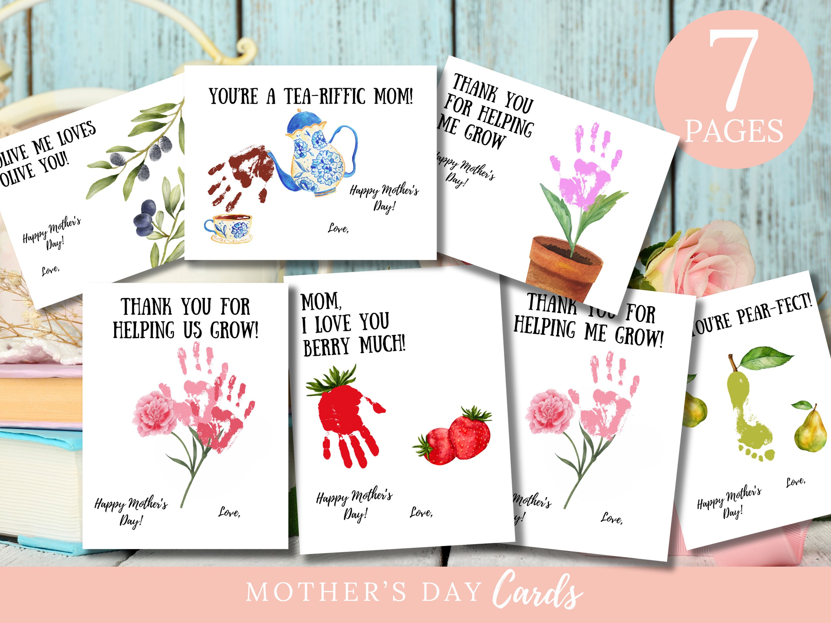 Preschool Mother's Day Crafts, Mother's Day Handprint Craft, Handprint ...