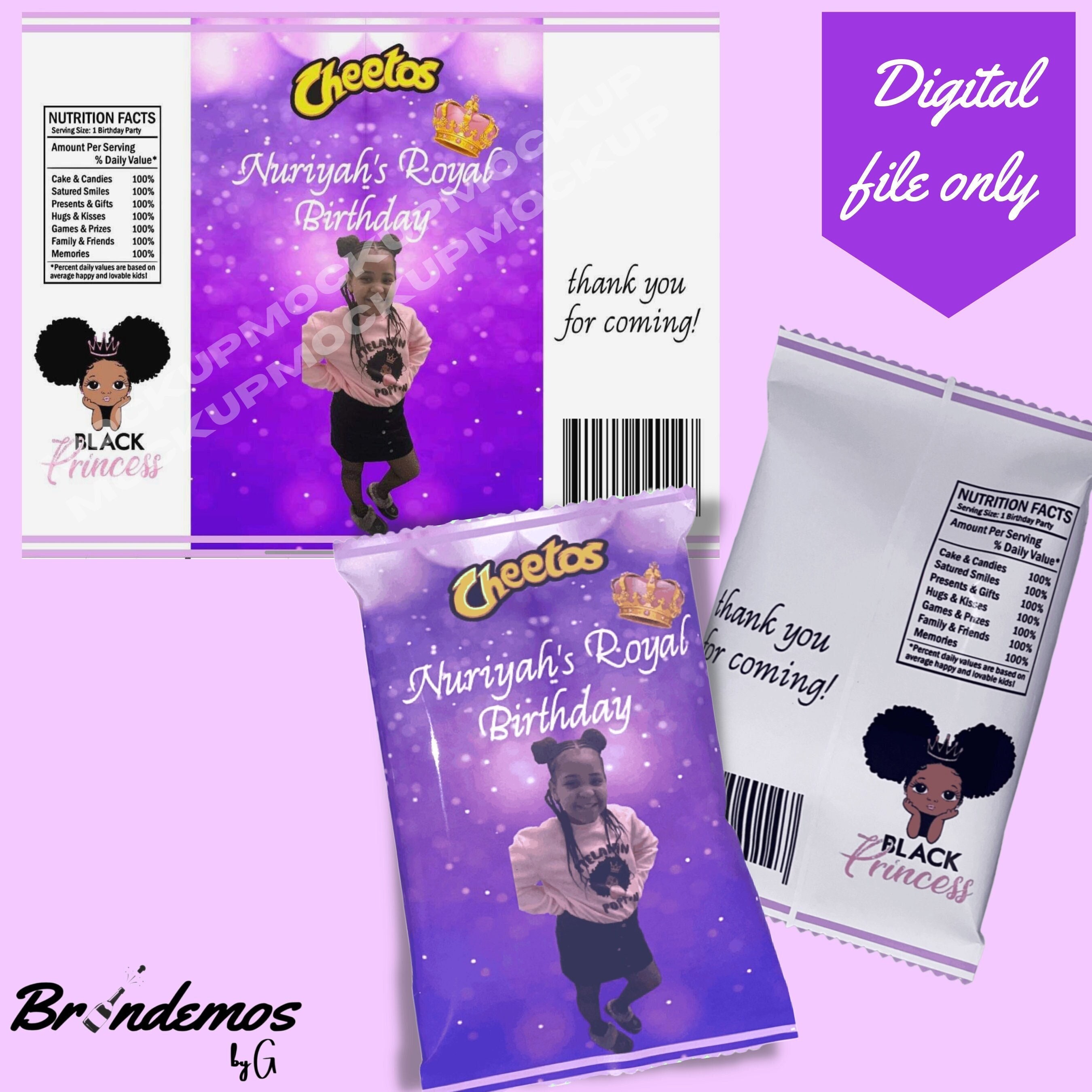 Custom Cheetos Bags Digital File - Etsy