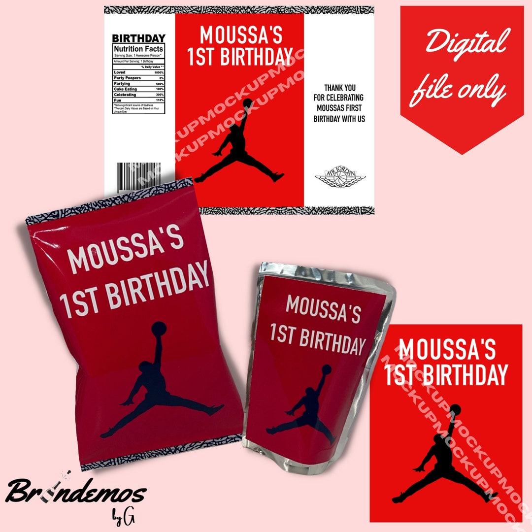Jordan Chip Bags & Juice Digital File - Etsy