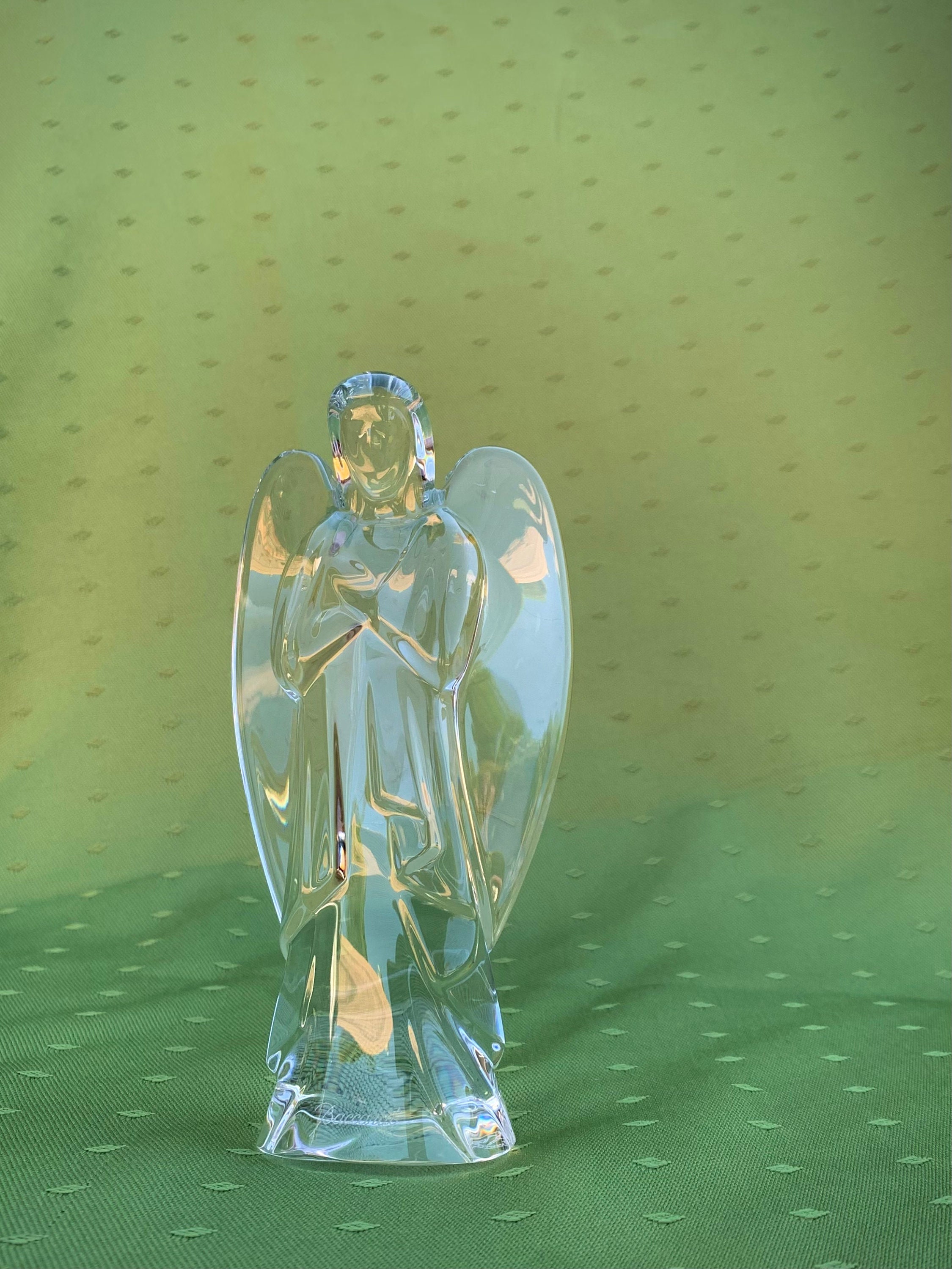 Baccarat Crystal Angel Nativity Angel French Figurine 6.5 - Etsy