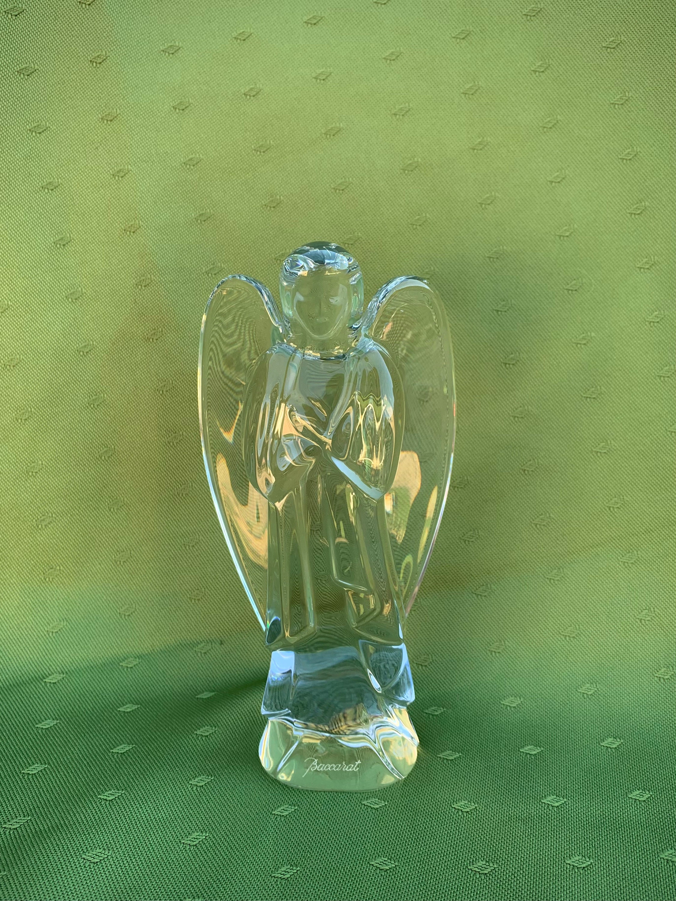Baccarat Crystal Angel Nativity Angel French Figurine 6.5 - Etsy