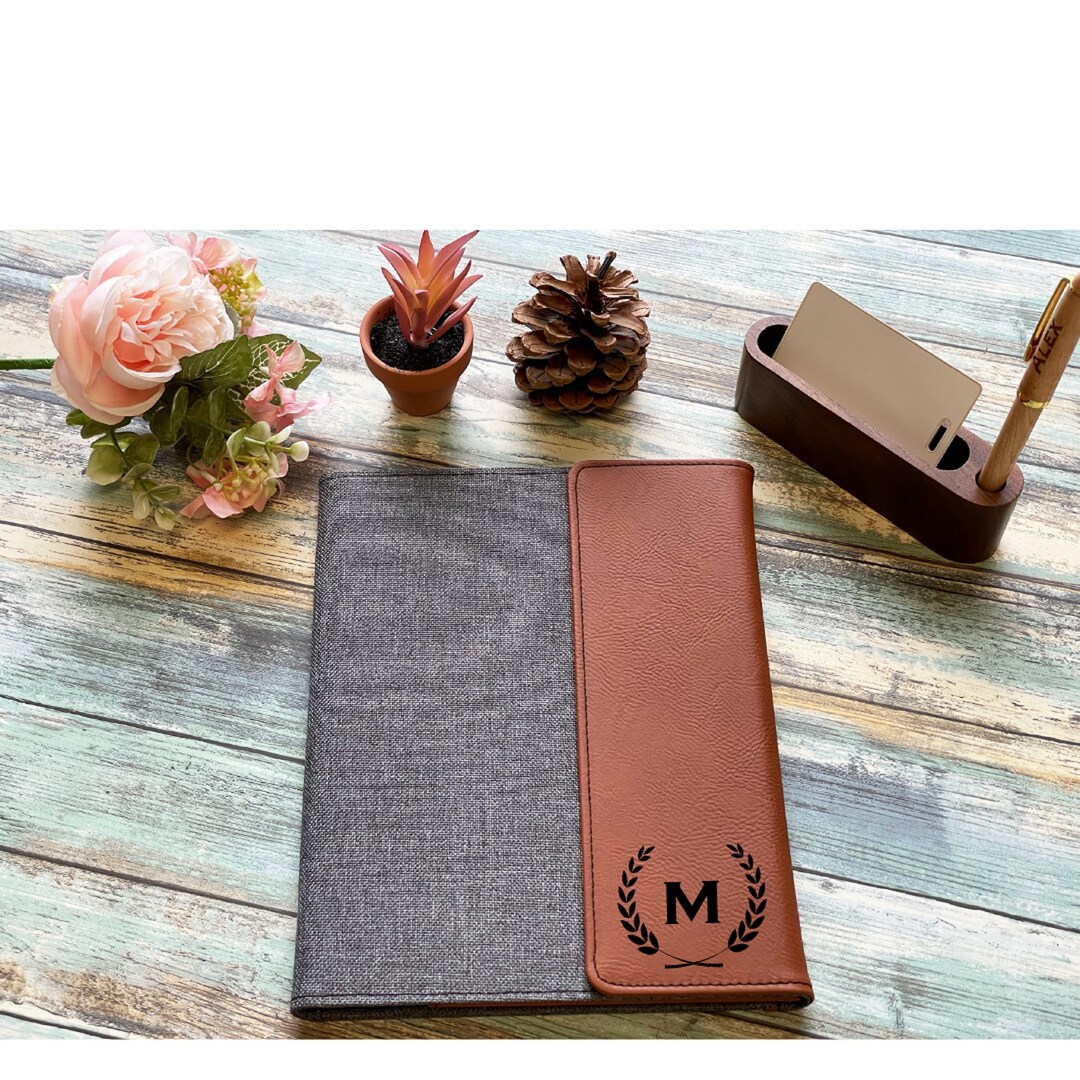 Personalized Portfolio, Custom Engraved Portfolio, Personalized ...