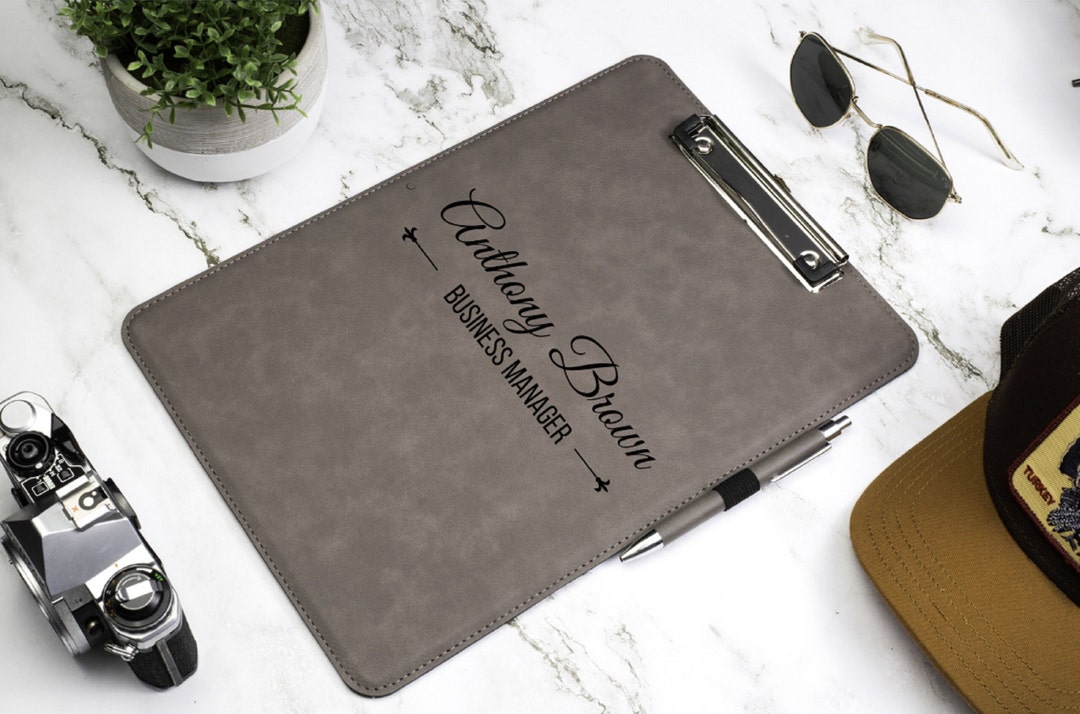 Custom Clip Board, Custom Clipboard for Men, Engraved Clipboard ...