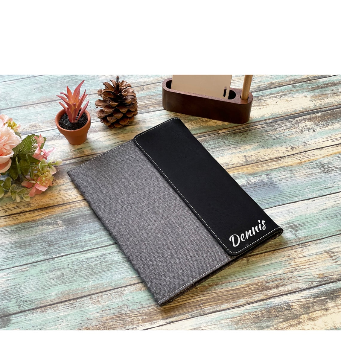 Custom Engraved Portfolio Personalized Portfolio | Etsy