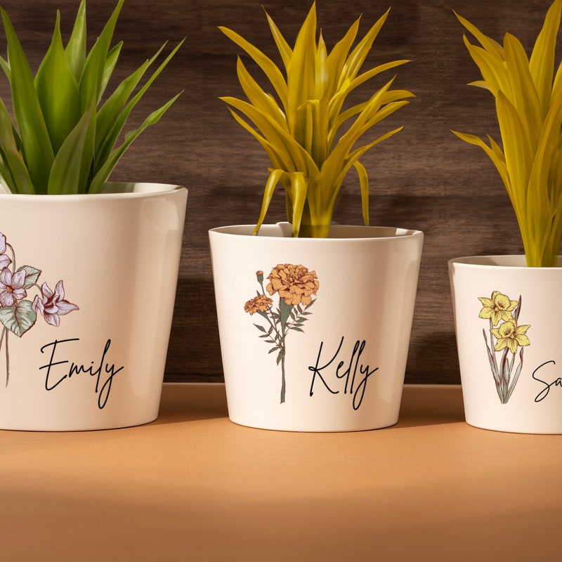 Personalized Planter - Etsy