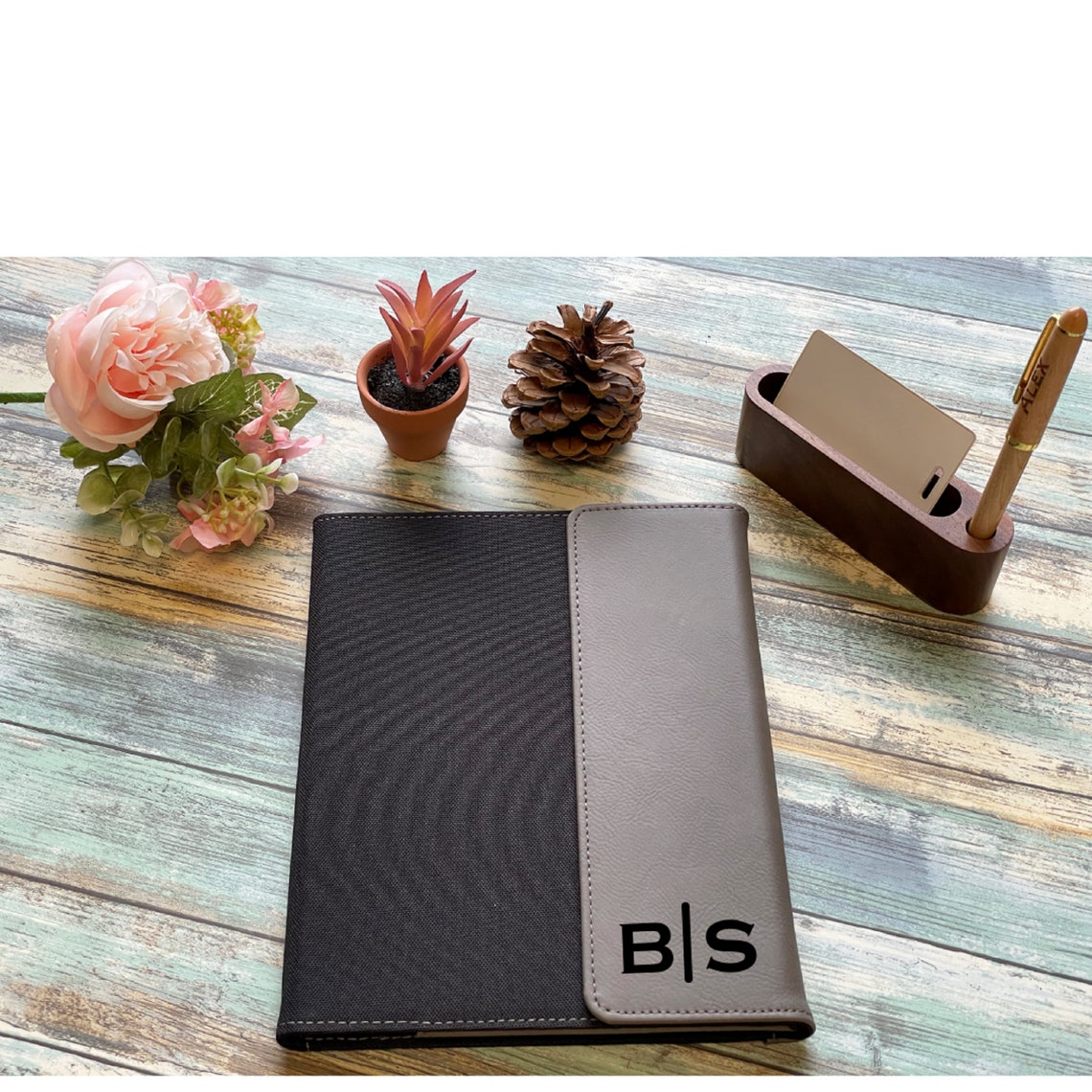 Personalized Portfolio Custom Engraved Portfolio | Etsy